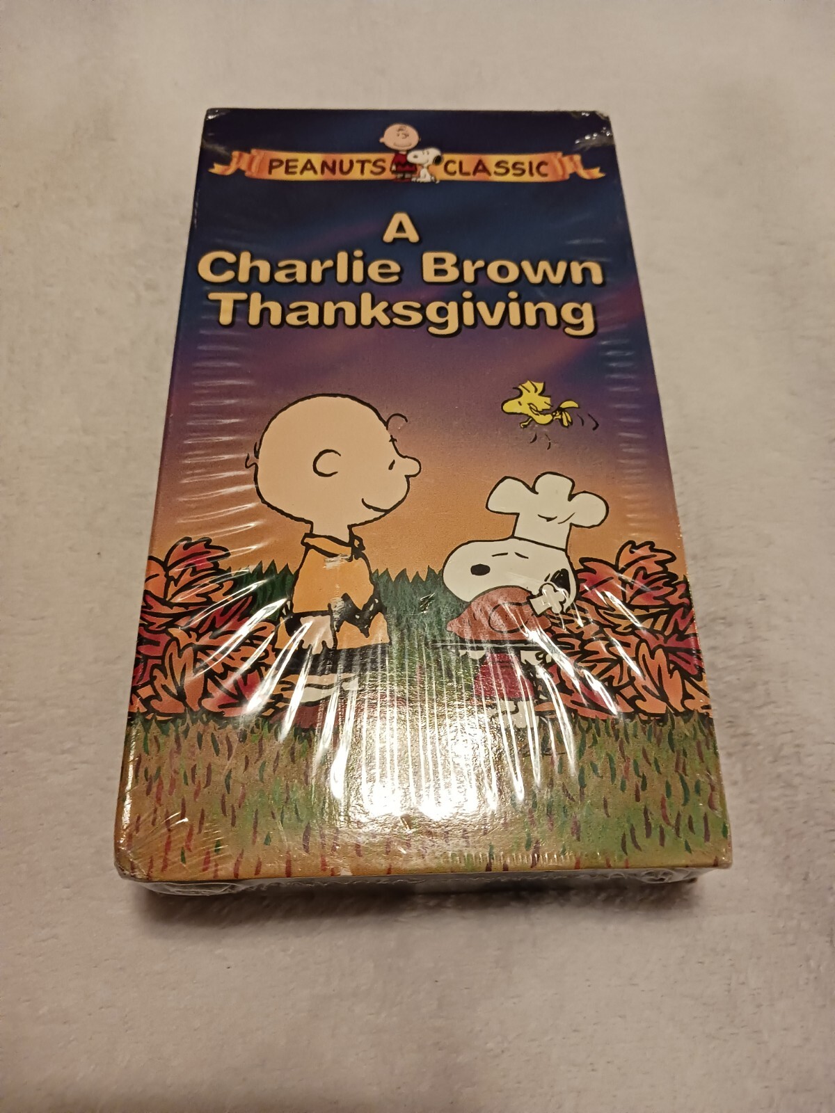 A Charlie Brown Thanksgiving Peanuts Home Video VHS Paramount Watermark ...