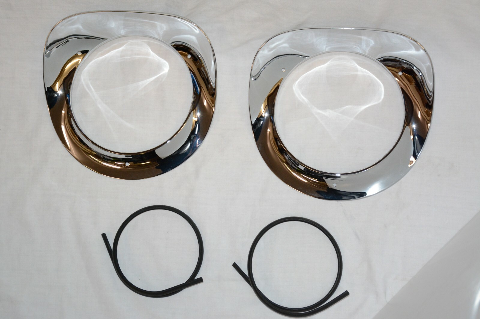 1955-1956-1957 Chevy GMC Pickup Truck Headlamp Headlight Chrome Steel ...