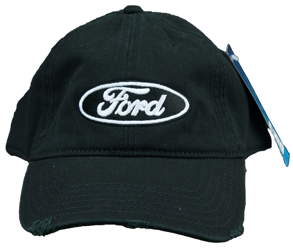 Ford Oval Hat Distressed Embroidered Cap | eBay