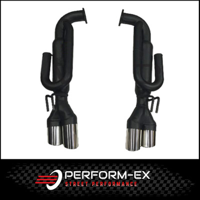 HOLDEN COMMODORE VE/VF LATE UTE 12/2011-ON SS/SV6 3" TAILPIPES WITH J ...