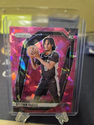 2024-25 Panini Prizm - Stephon Castle #234 Pink Ice Prizm (RC) A1F | eBay