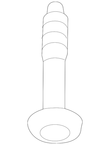 Genuine Audi Radiator Support Splash Shield Bolt WHT-008-613 | eBay