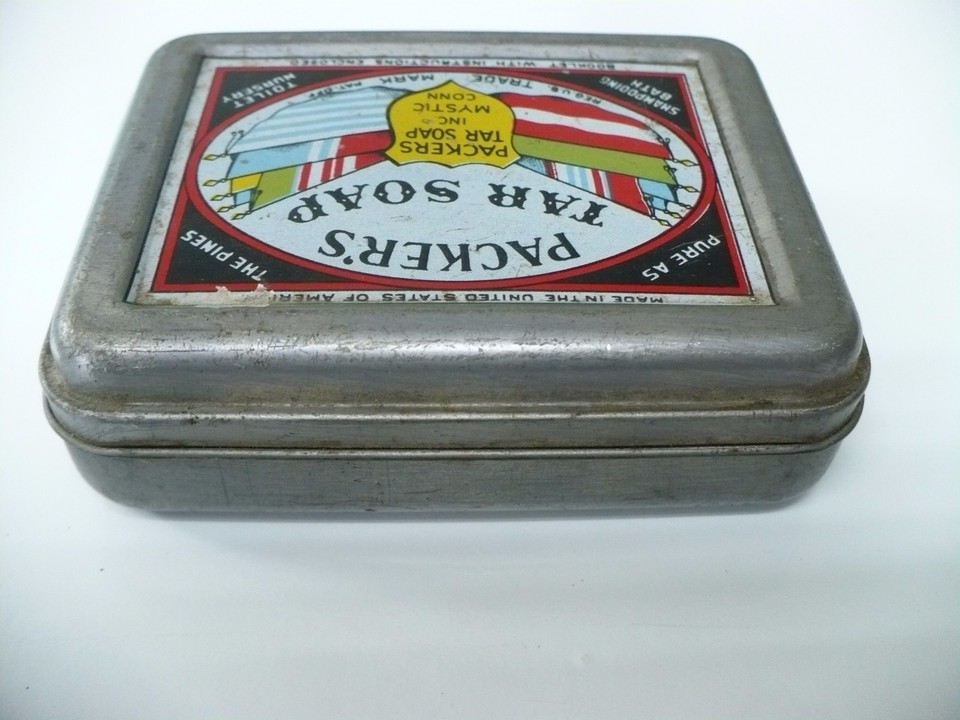 Packers 1939 Vintage Tar Soap Tin | eBay