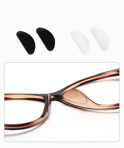 Adhesive Nose pads for Eyeglass Anti-Slip Silicone Glasses Spectacles ...