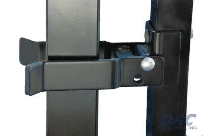 Walk Gate Strong Arm Latch for 2" Square Frames, Galvanized or Black ...