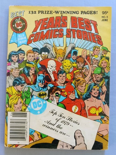 BEST OF DC BLUE RIBBON DIGEST #5, YEAR'S BEST COMICS STORIES, 1980 | eBay