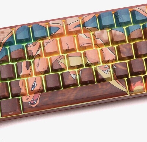 Pokémon + HiGround HG Base 65 Keyboard - Charizard - BRAND NEW IN HAND ...