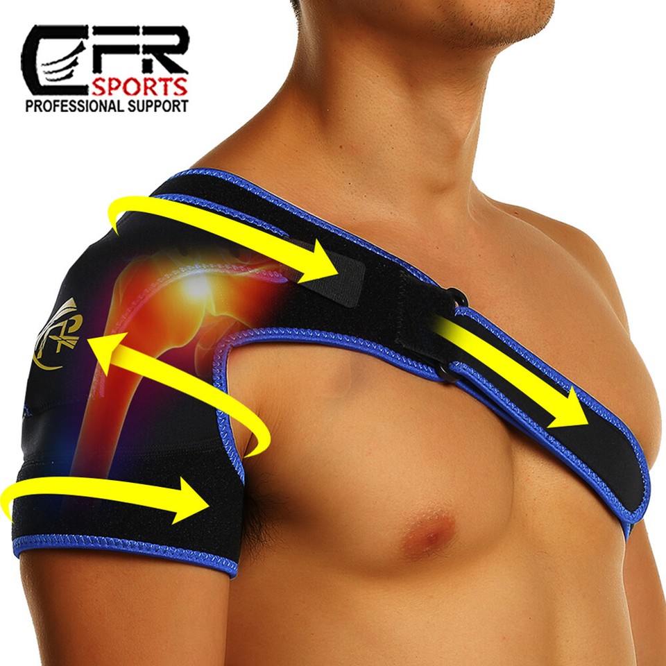 Shoulder Brace Support Compression Sleeve Torn Rotator Cuff AC Joint ...