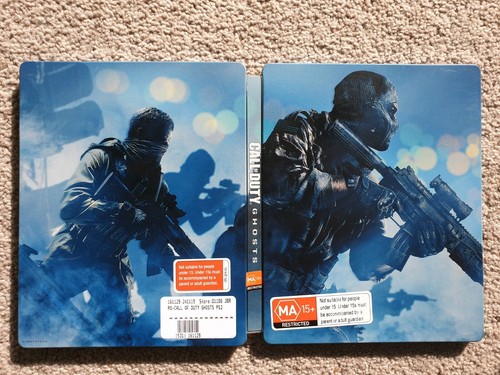 Call of Duty Ghosts Steelbook metal case Edition NO GAME 🇦🇺 PS3, PS4 ...