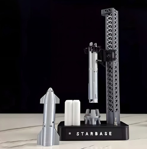 Flying SpaceX Falcon 9 Model Rocket with Crew Dragon 1:400 Scale ...