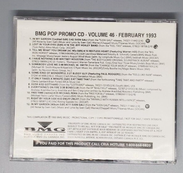 BMG Pop Promo CD Vol. 46 by Various Artists (CD, Feb. 1993) | eBay