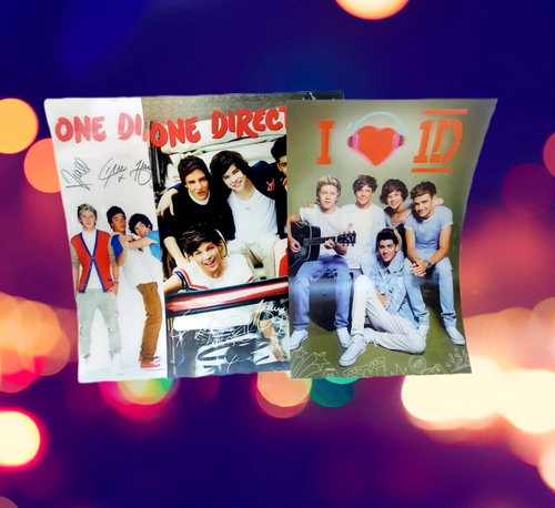 One Direction Lenticular Posters 43cm x 30cm 3 Posters | eBay