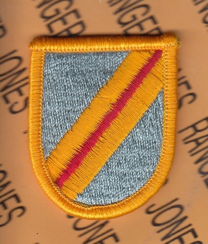 5th Sq 117th Cavalry LRSD Ranger Airborne beret flash patch Type 3 m/e ...