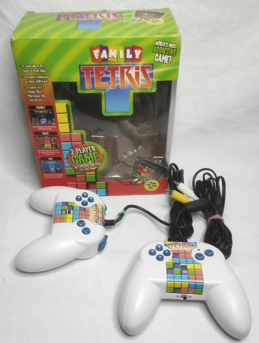 Family TETRIS Plug and Play TV Game 2006 Radica for sale online | eBay UK