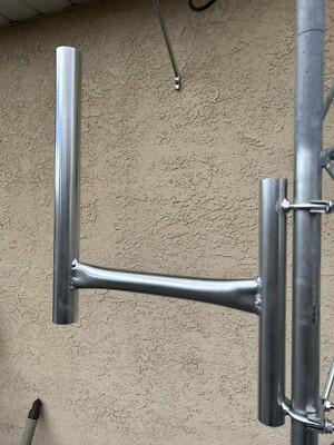 Antenna Tower Side Arm Mount 1 5/8"Mounting pipe 18 inches tall. 12 ...