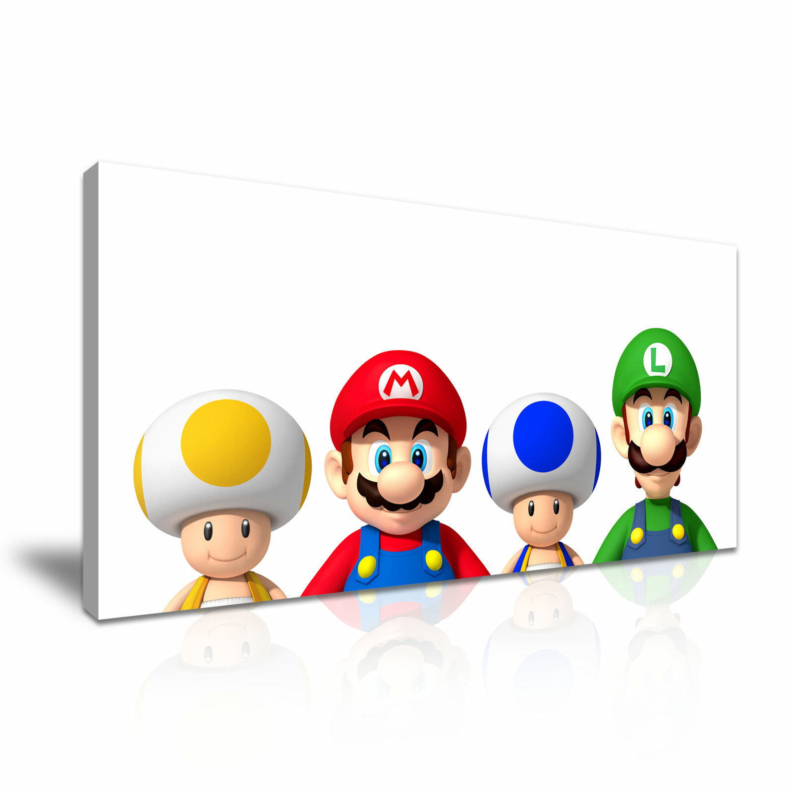 Super Mario Bros Game Stretched Canvas Print Wall Decoration Art More ...