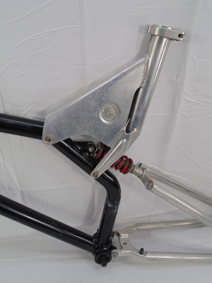 VTG Mercedes Benz Original Aluminum Mountain Bike Frame 1998 AMP ...