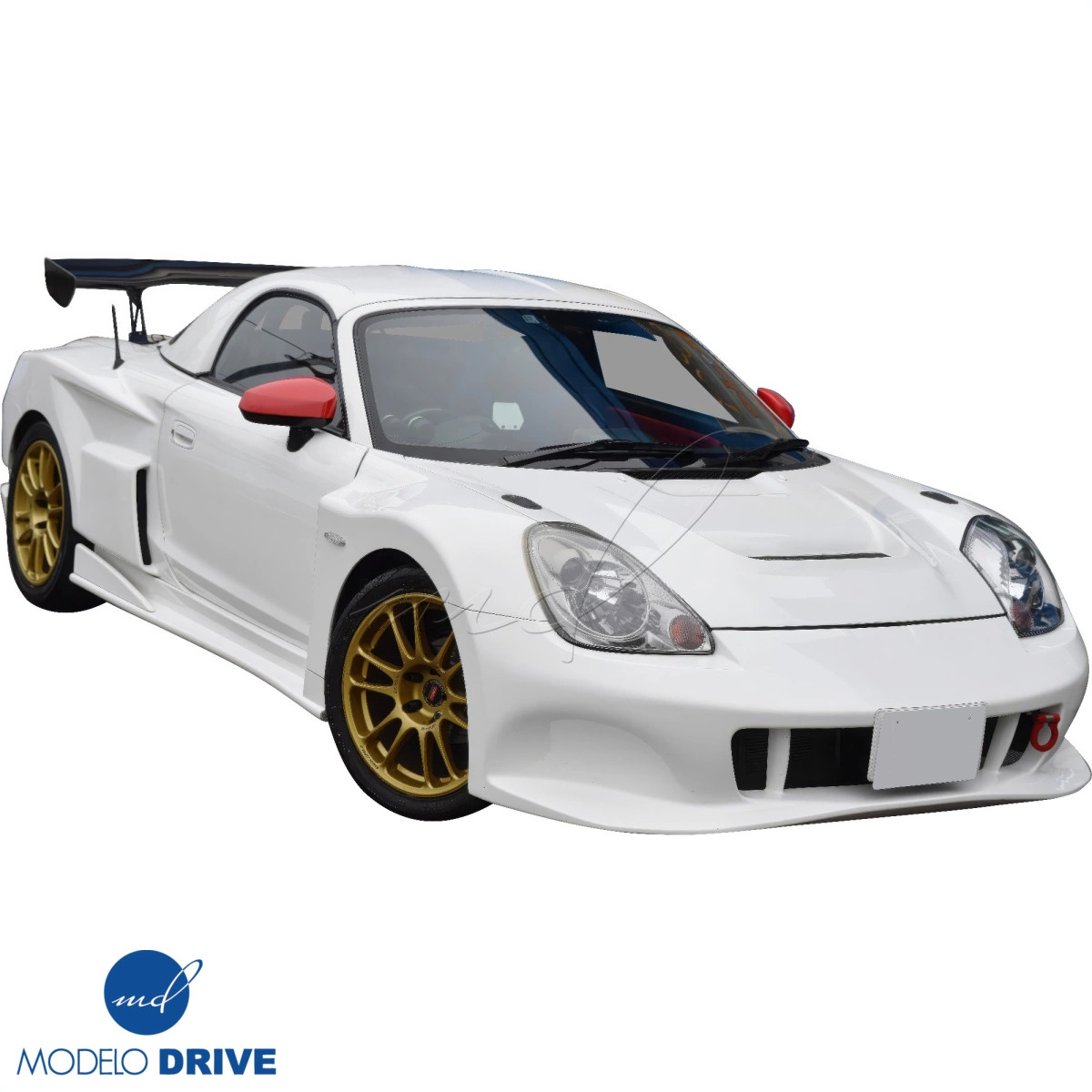 ModeloDrive FRP RLES Wide Body Fenders (front) MRS for MR2 Spyder ...