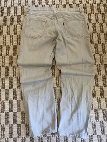 Tan Levi's 501 jeans with a distressed look #distresseddenim | eBay