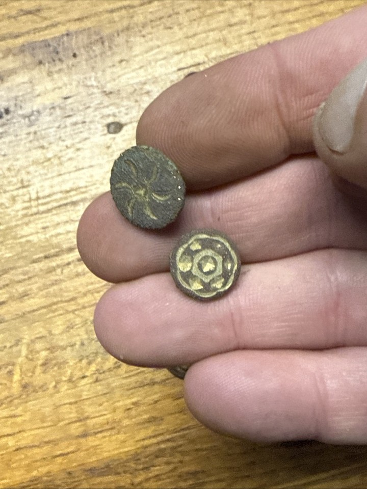 Civil War Confederate Civilian Cuff Button Relics Corinth MS Victorian ...