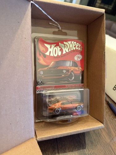 2021 HOT WHEELS RLC '70 MUSTANG BOSS 302 Redline Club Membership Car ...