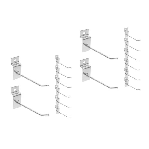 2 Pack Slot Hook Display Hooks for Panel Grid Wall Retail Store ...