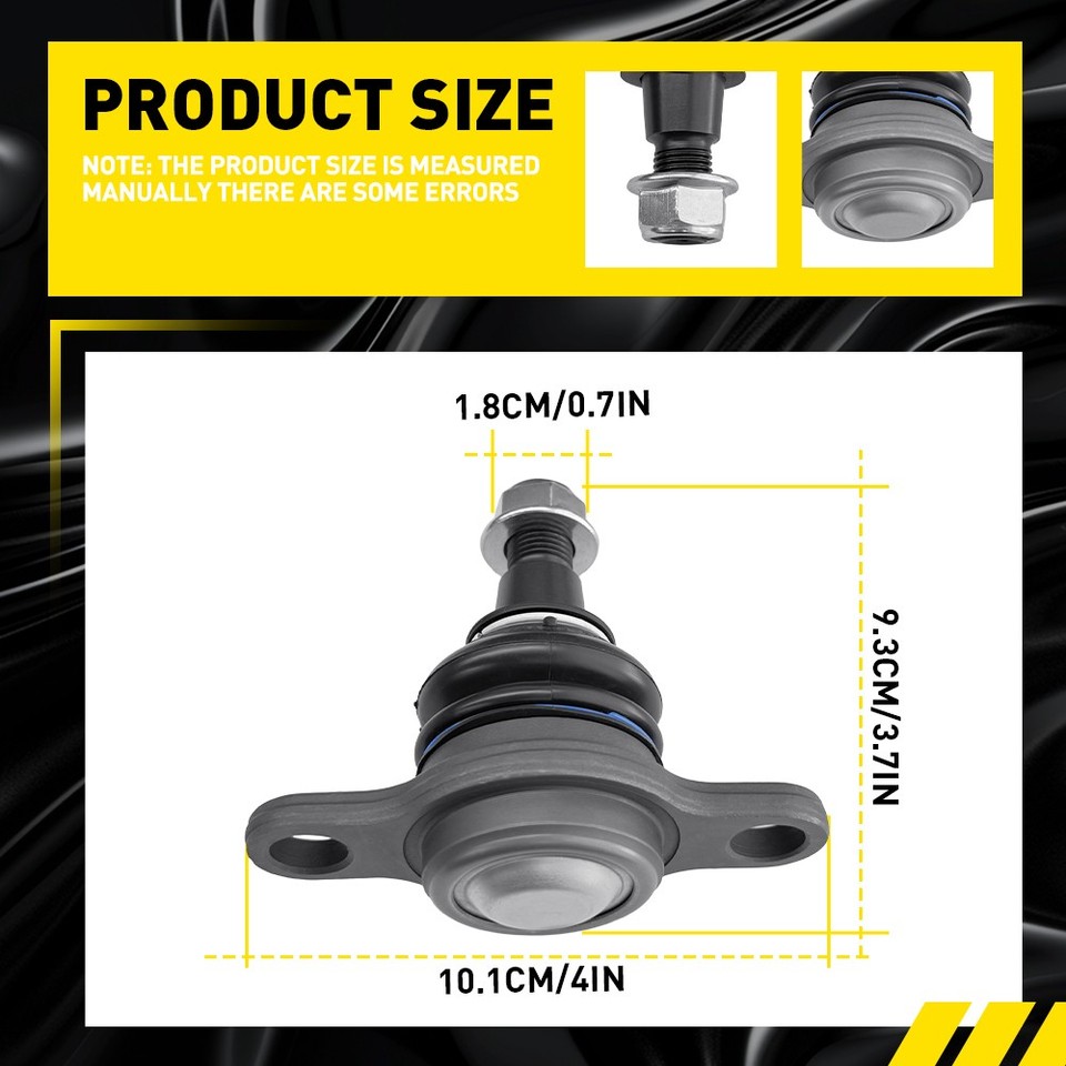 2PCS Front Lower Ball Joints Pair For VW Transporter T5 T6 7E0407361A ...