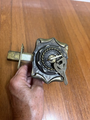 Vintage Amerock Carriage House Deadbolt Door Lock | eBay
