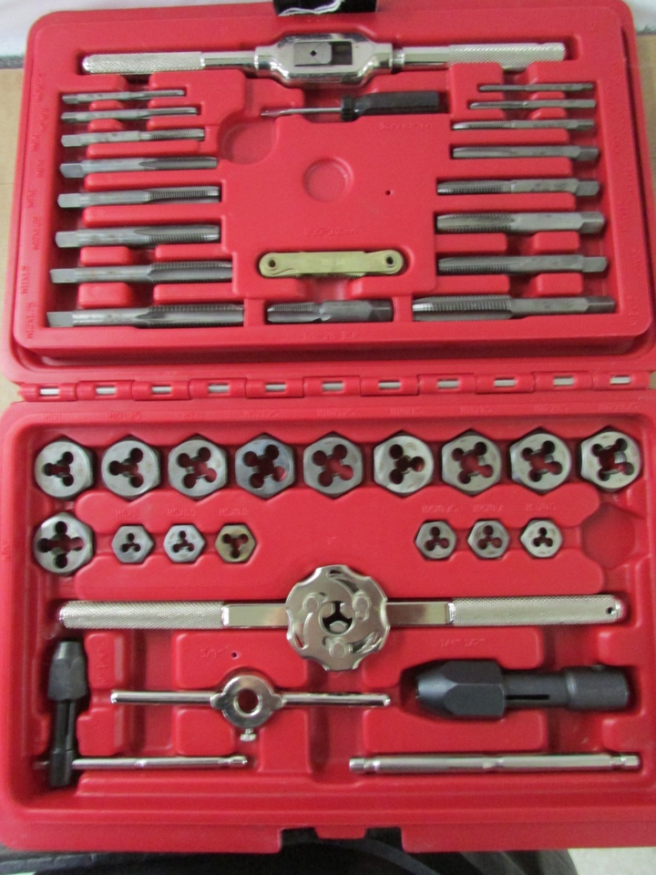 MAC Tools Tap and Hex Die Set 41 PC SAE TD41SAES-US MISSING ONE *NICE ...