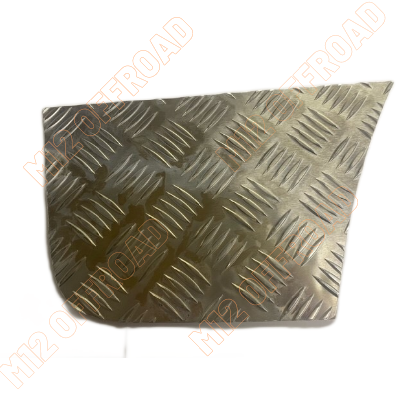 Land Rover Discovery 3 Natural 2mm Chequer Plate corners ( Pair) | eBay UK