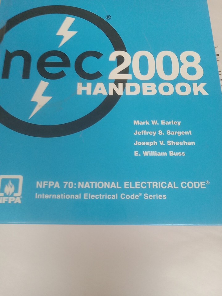 NEC 2008 Handbook NFPA 70 97A with Tabs. Preowned 9780877657934 | eBay