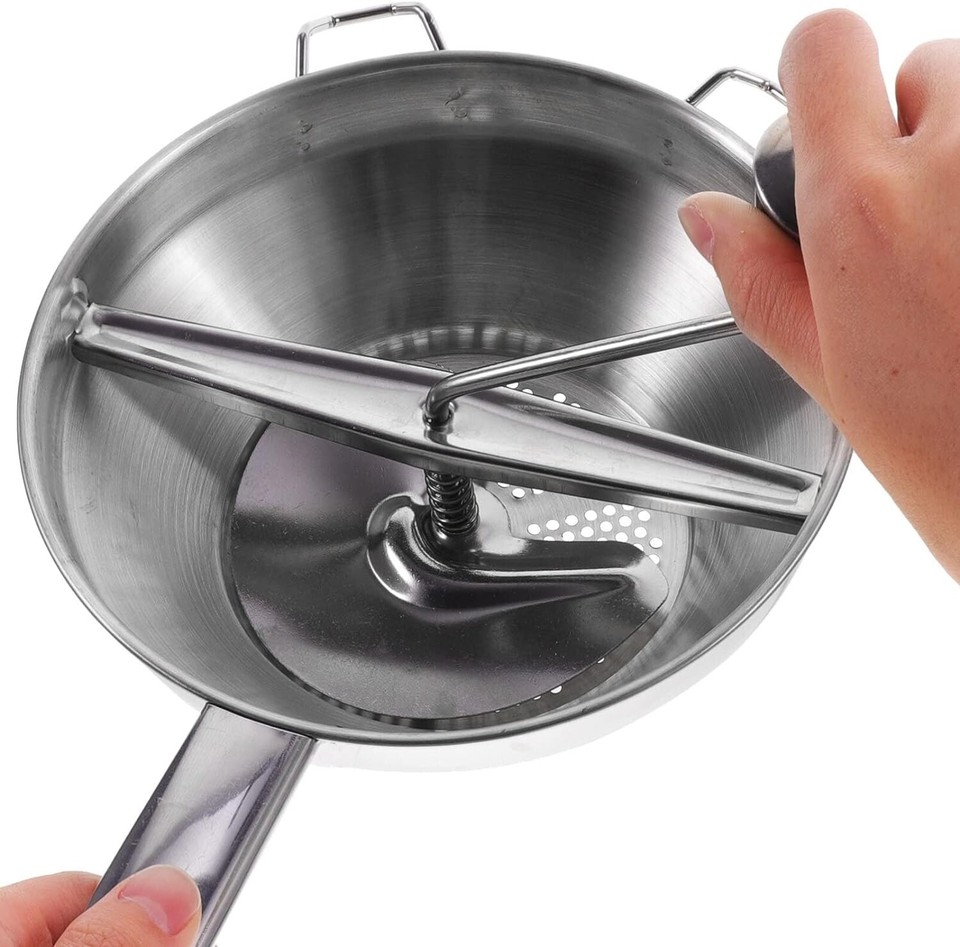 Premium Stainless Steel Food Mill - Applesauce Maker Tomato Sauce Puree ...