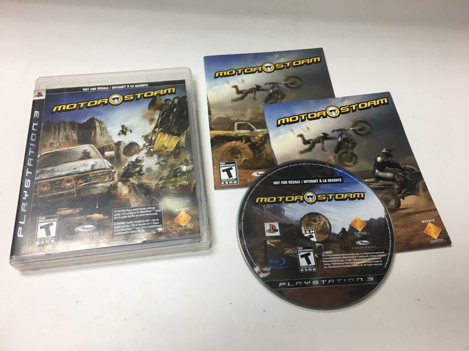 MotorStorm PS3 COMPLETE Sony Playstation 3 | eBay