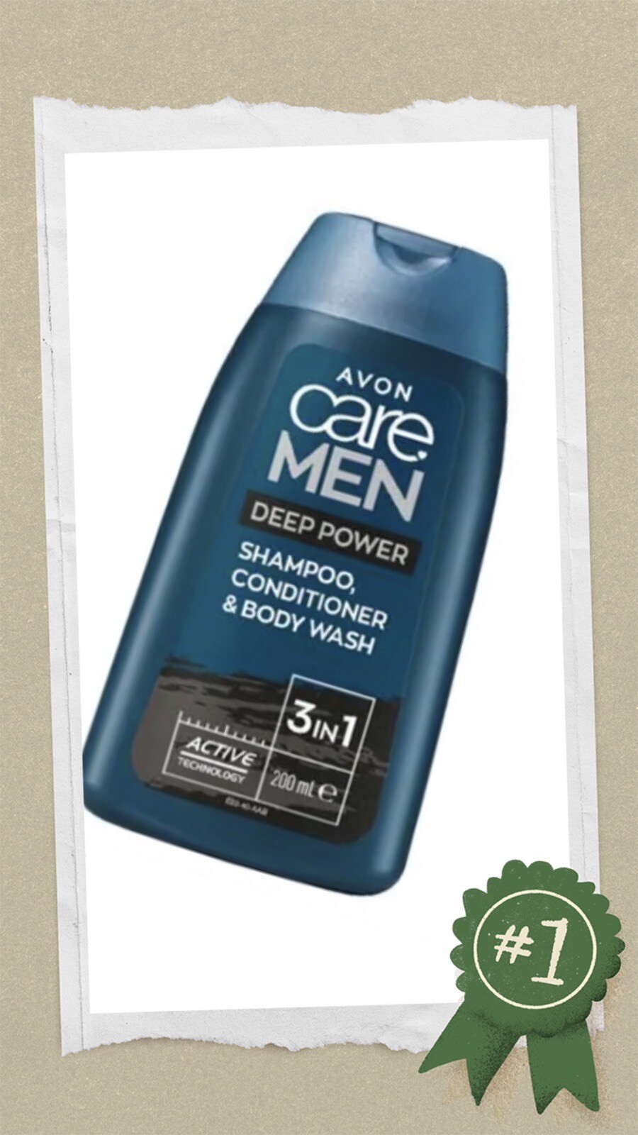 Avon Care Men Body Wash Duschgel Shower 3-in-1 Shampoo, 200 ml NEU ...