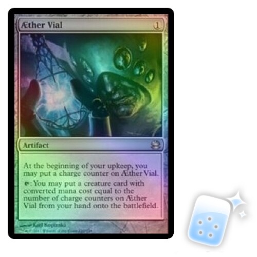 FOIL AETHER VIAL Modern Masters Magic MTG MINT CARD | eBay