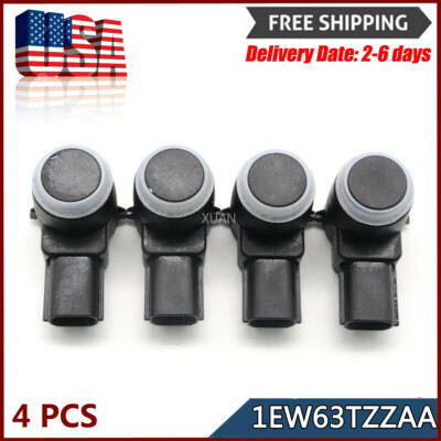 4Pcs 1EW63TZZAA PDC Park Assist Sensor for 2009-2018 Dodge Chrysler ...