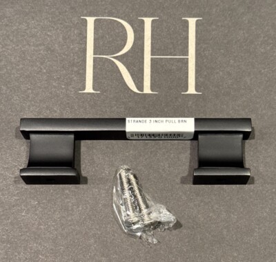 Restoration Hardware Strande 3” Pull Bronze Kitchen Bathroom Pulls ...