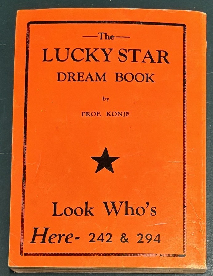 The Lucky Star Dream Book by Prof Konje 1985 Edition 224 Pages VG | eBay