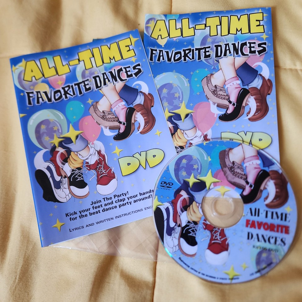 All-Time Favorite Dances DVD *DISC & COVER SHEET ONLY* | eBay