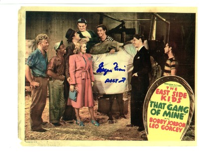 Eugene Francis Signed Photo - The East Side Kids | eBay