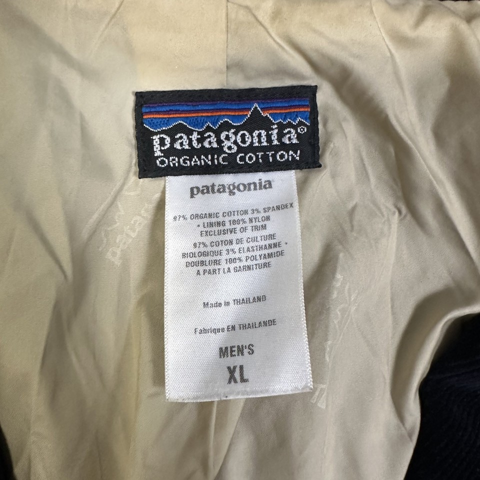 Patagonia Spoken Word Jacket Corduroy Blazer Men’s XL navy blue Rare | eBay