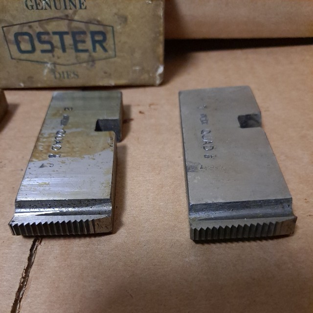 Oster Pipe Threading Die Chasers - 1 X 2 NPT Quad HS 11009 Machine for ...