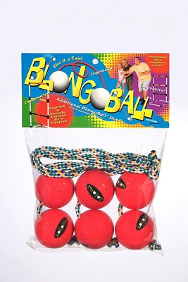 BLONGO 3 RED Ladder Ball Replacement Balls Bolo Toss Hillbilly Golf | eBay