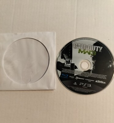 Call of Duty: Modern Warfare 3 Sony Playstation Disk Only Tested Works ...