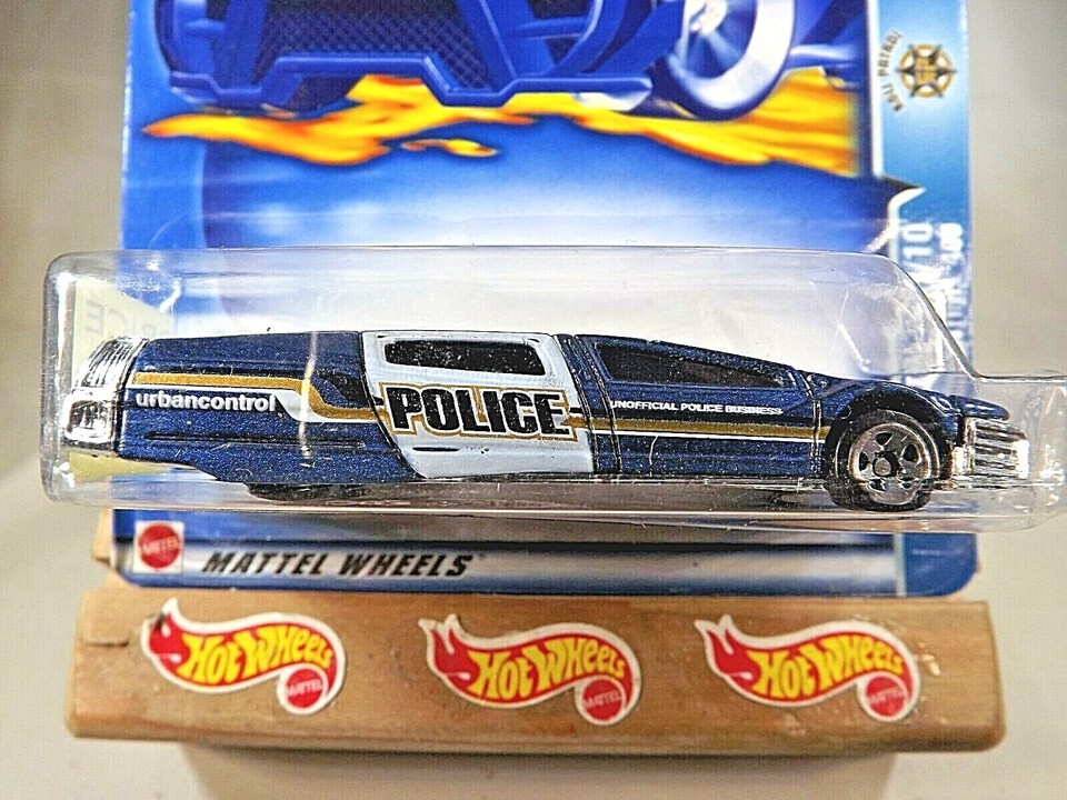 2003 Hot Wheels #147 Roll Patrol 3/10 SYD MEAD'S SENTINEL 400 Dark Blue ...