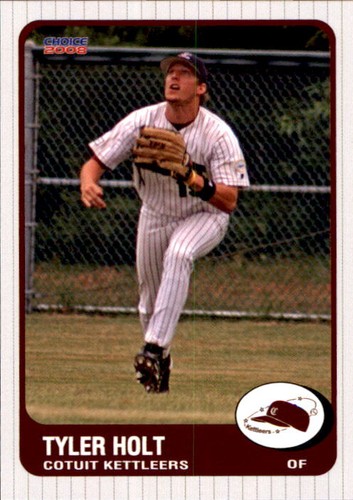 2008 Cotuit Kettleers Choice #29 Tyler Holt Gainesville Florida FL ...
