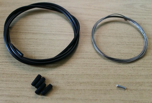 Genuine SHIMANO Cable Spares Gear Outer Stainless Inner Cable Wire ...