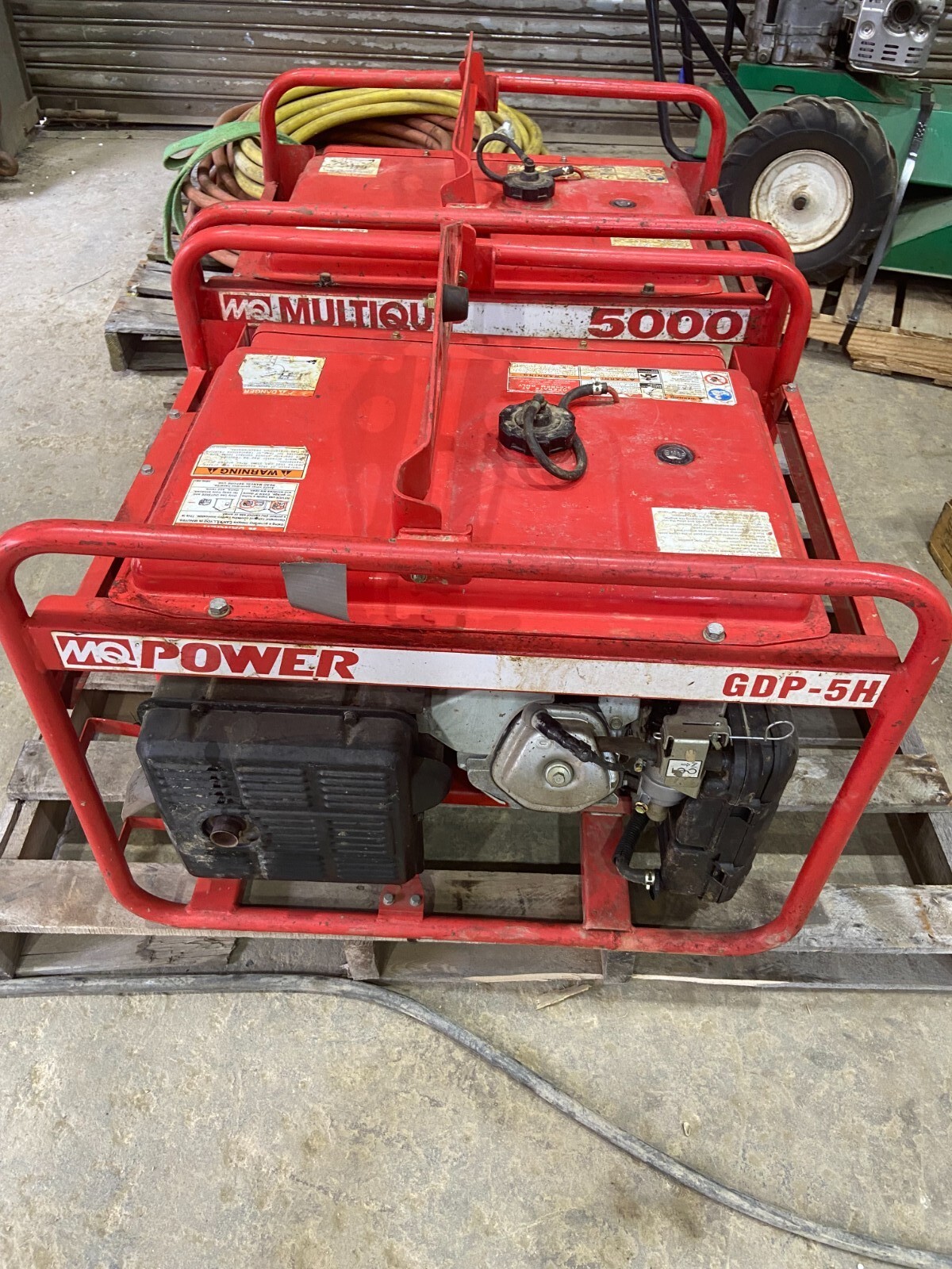Generator MultiQuip GDP 5HA 3 Phase 230v Honda GX340 Gasoline Engine | eBay