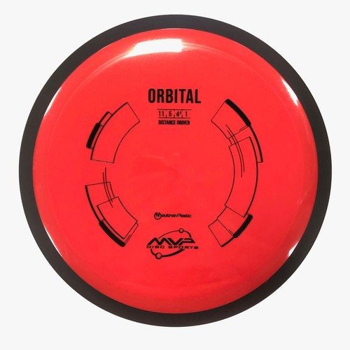 NEW DISC GOLF MVP NEUTRON ORBITAL UNDERSTABLE DISTANCE DRIVER 168g RED ...