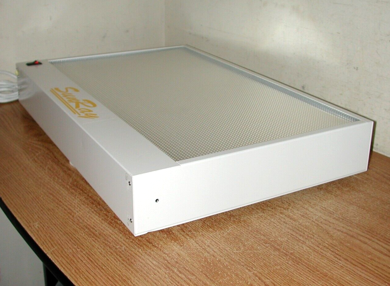 THE SUN BOX COMPANY SUN RAY BRIGHT LIGHT THERAPY BOX LAMP WORKS | eBay